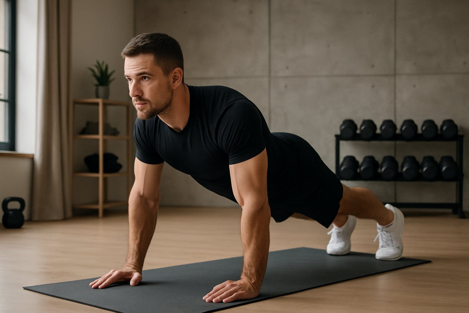 Build Muscle at Home: 4-Week Bodyweight Workout Plan